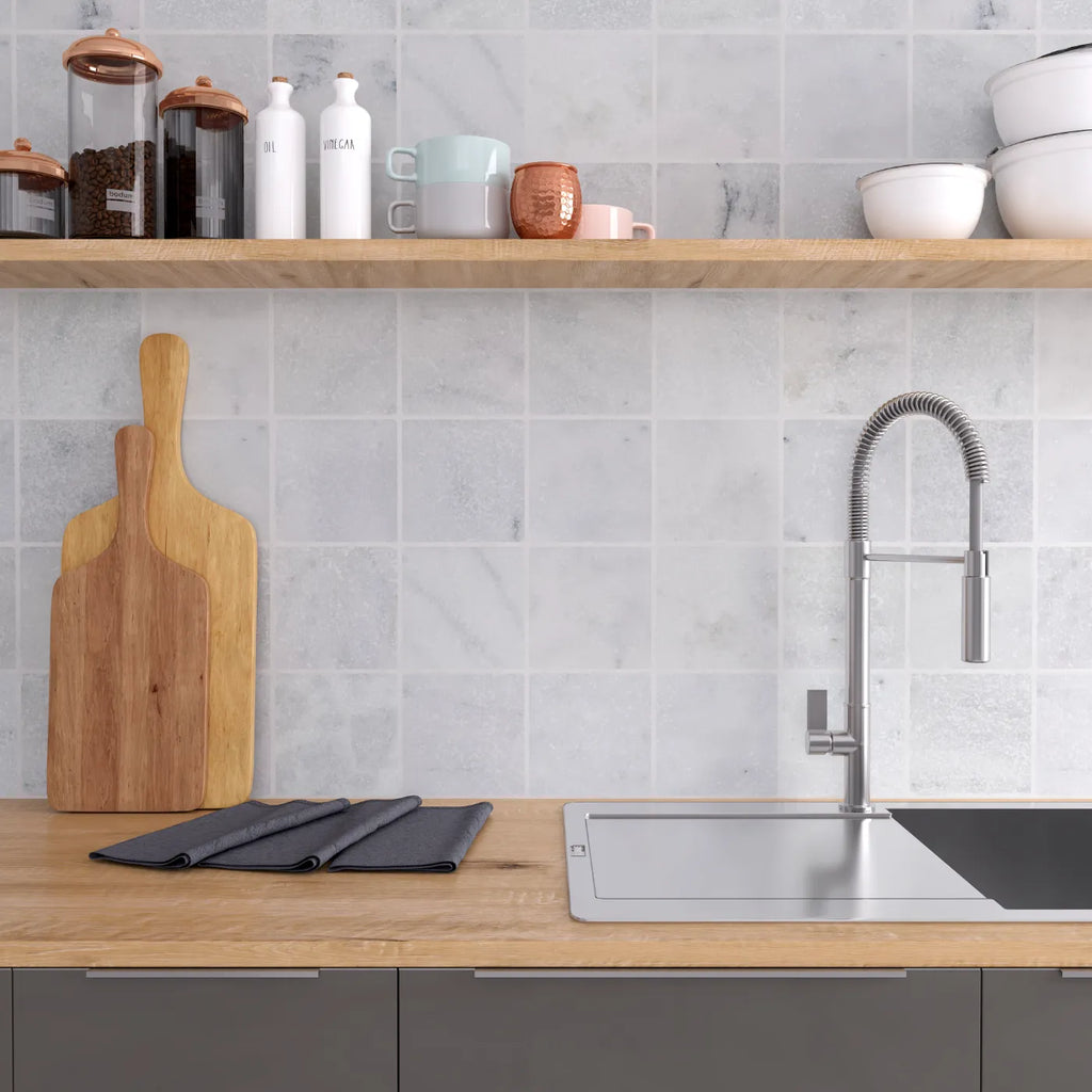 Caria Luna Honed Marble Tile – NSG TILES